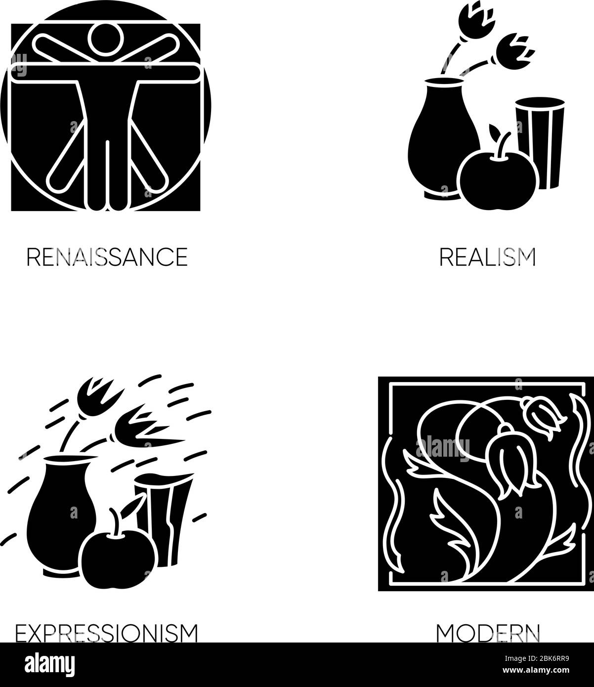 Expressionism art movement Stock Vector Images - Alamy