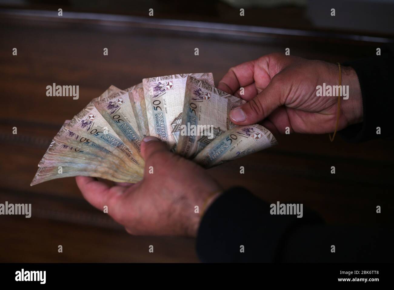 April 25, 2020: Gaza, Palestine. Different denominations of the ...