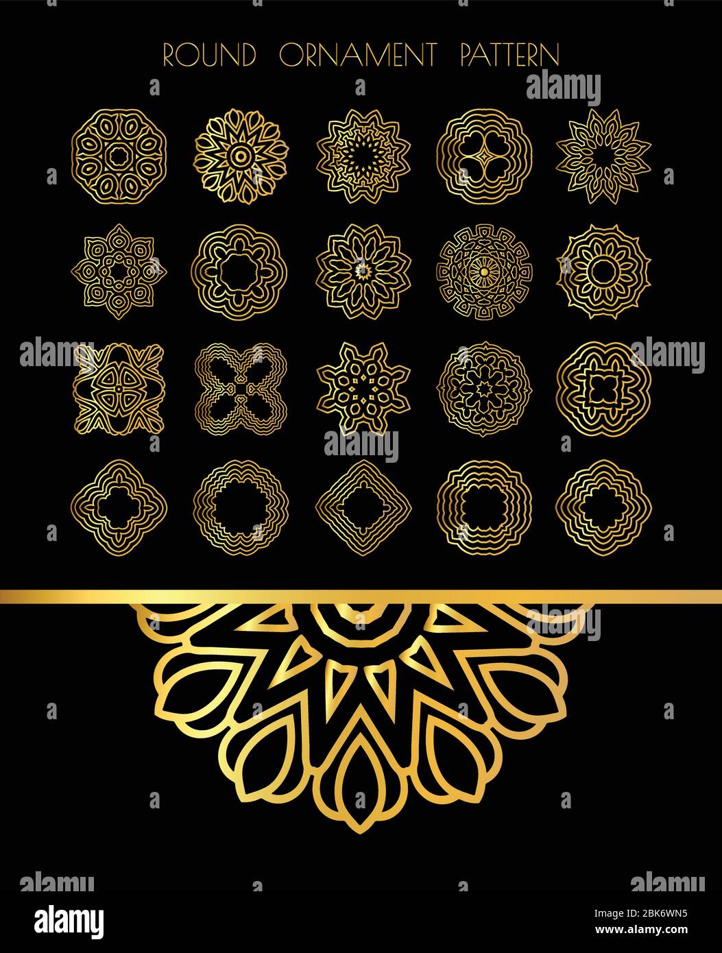 Ethnic vintage pattern Islamic design for your invitations in islamic ...