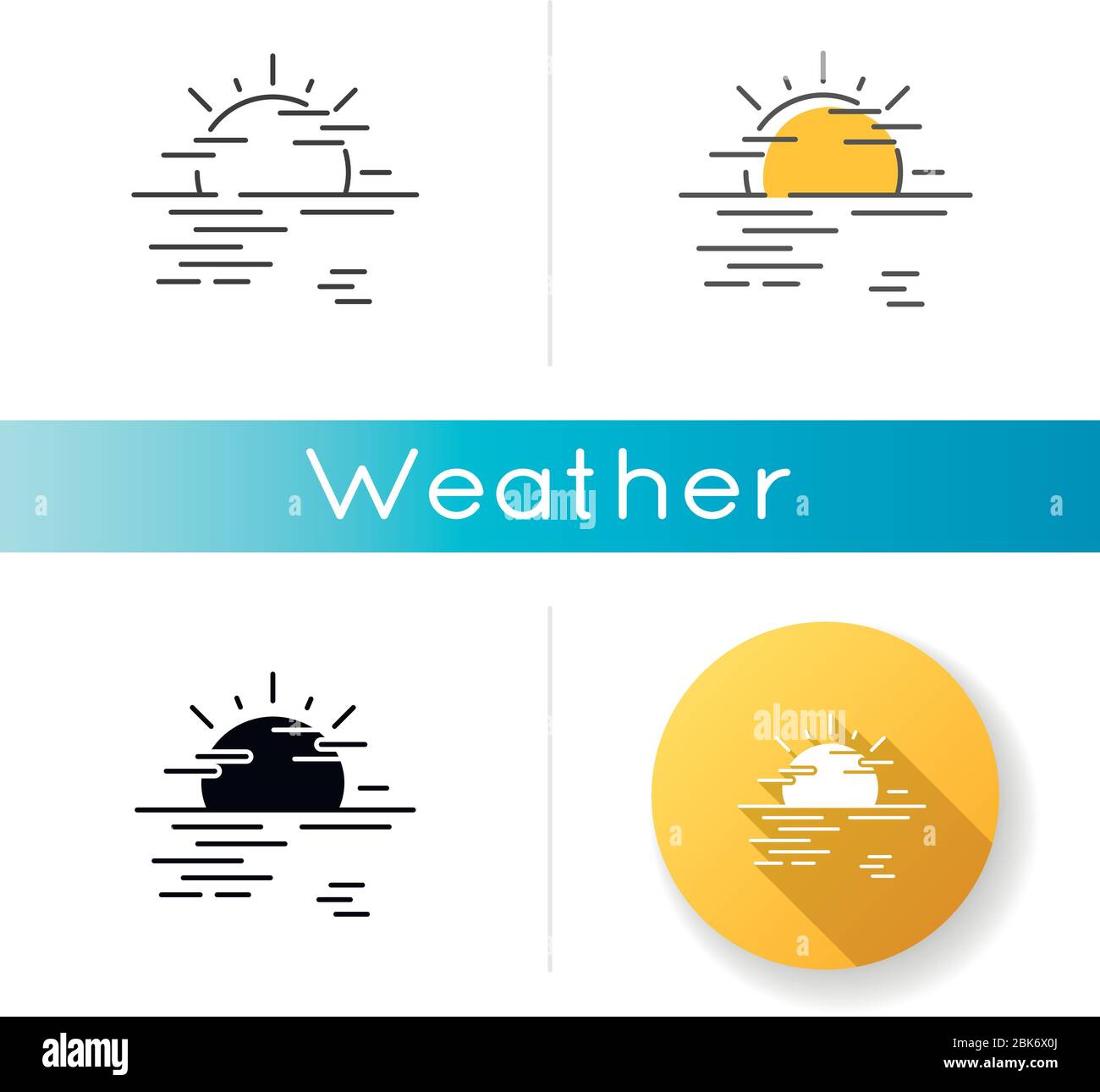 Evening haze Stock Vector Images - Alamy