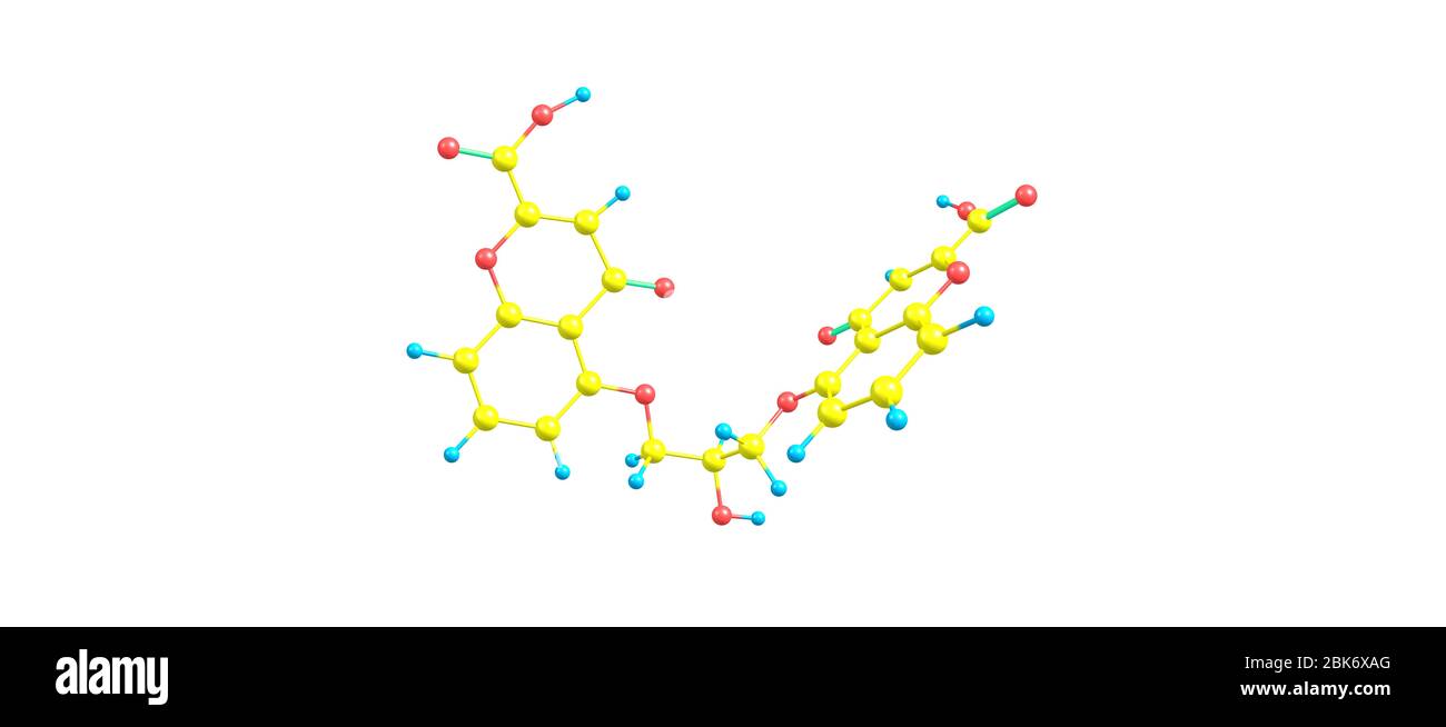 Cromoglicic acid or cromoglicate or cromolyn sodium is described as a ...
