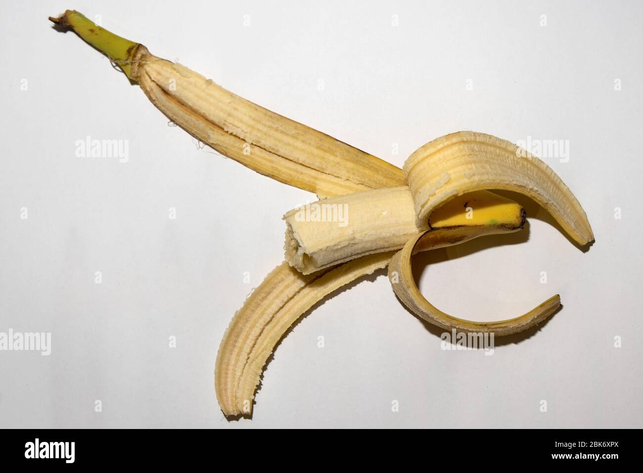 Half eaten banana hi-res stock photography and images - Alamy