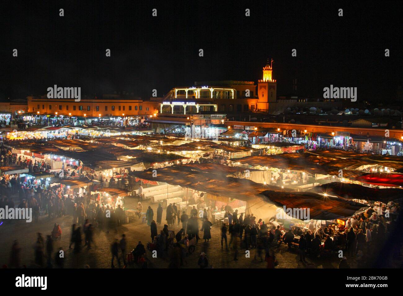 The famous night market in Marrakech, Morocco Stock Photo - Alamy