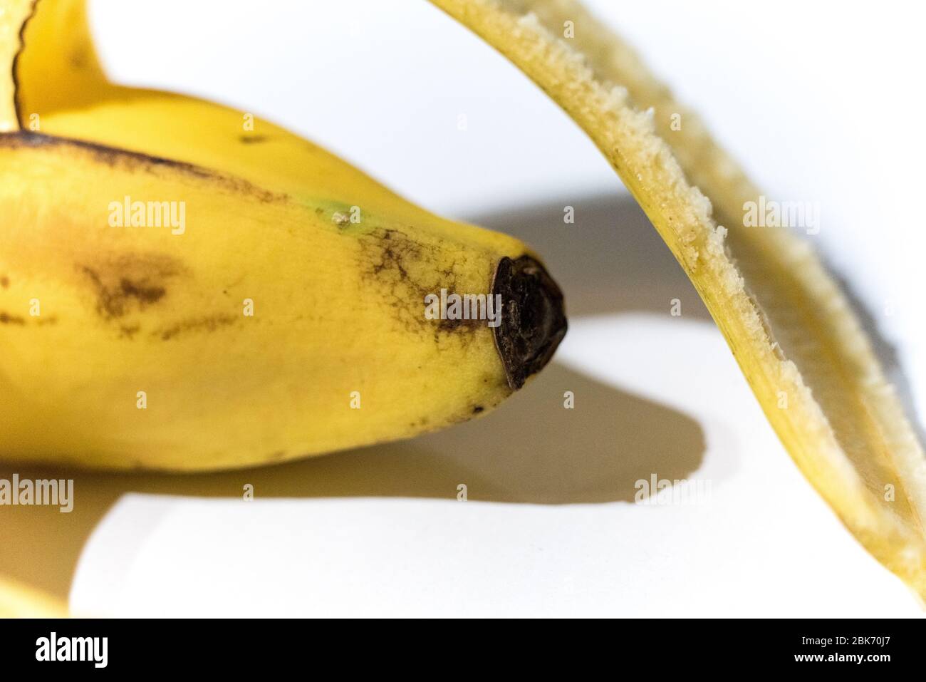 Half eaten banana hi-res stock photography and images - Alamy