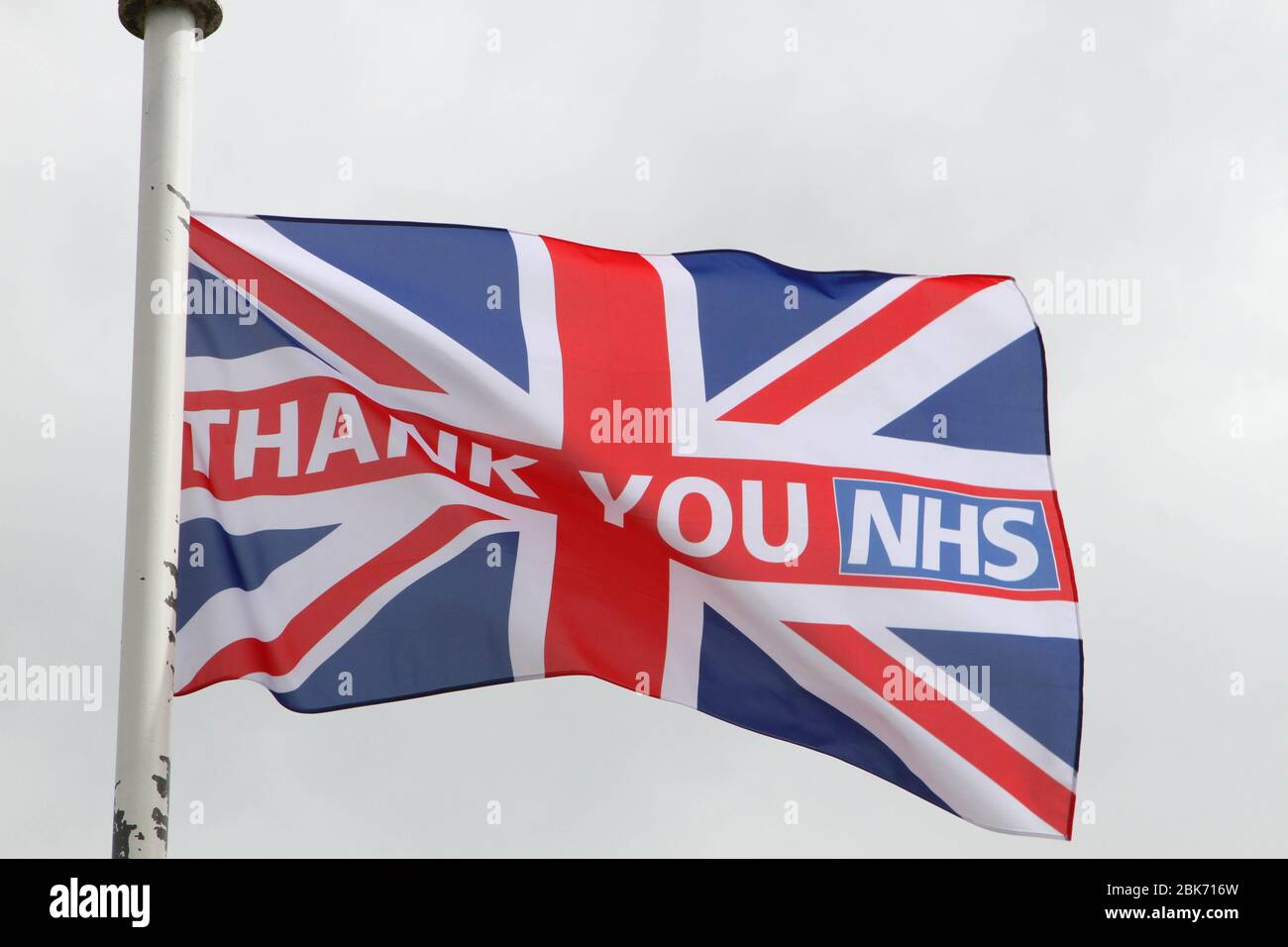 Thank you nhs flag hi-res stock photography and images - Alamy
