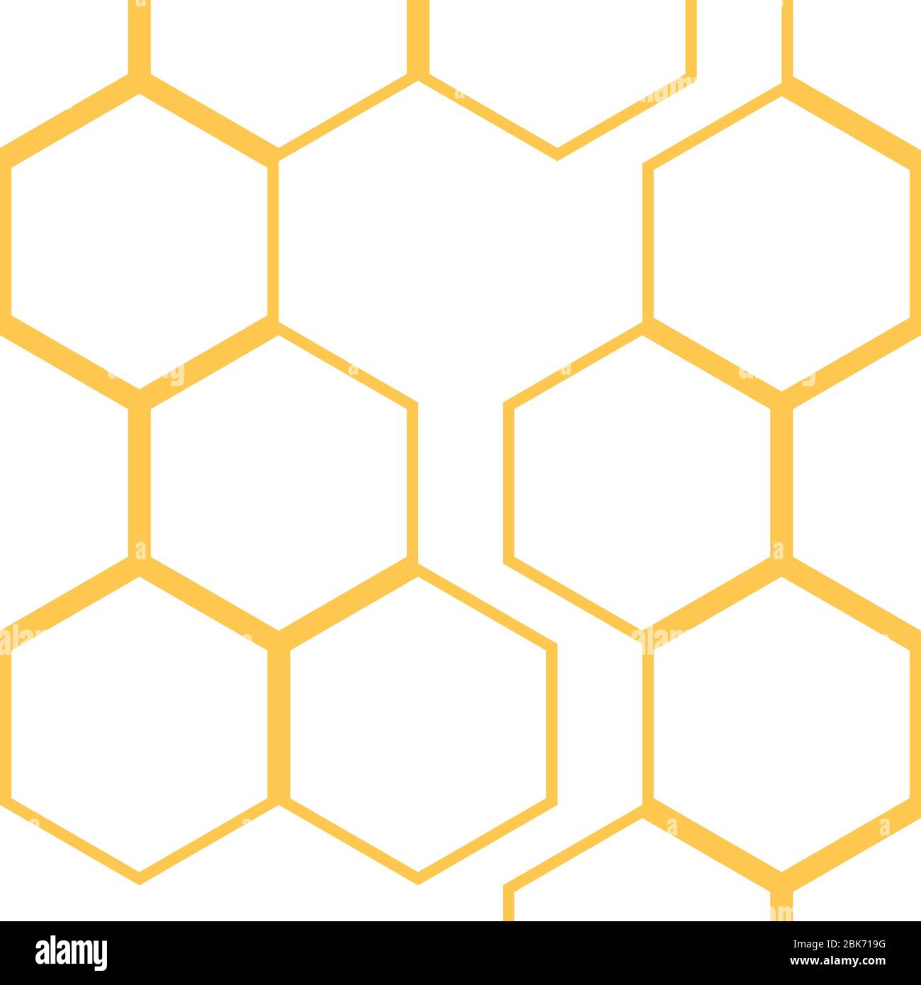 Hexagons arranged Stock Vector Images - Alamy