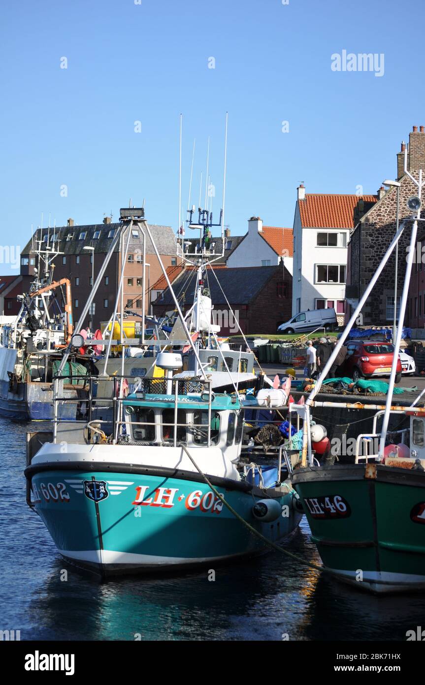 Dunbar fishing boat hi-res stock photography and images - Alamy