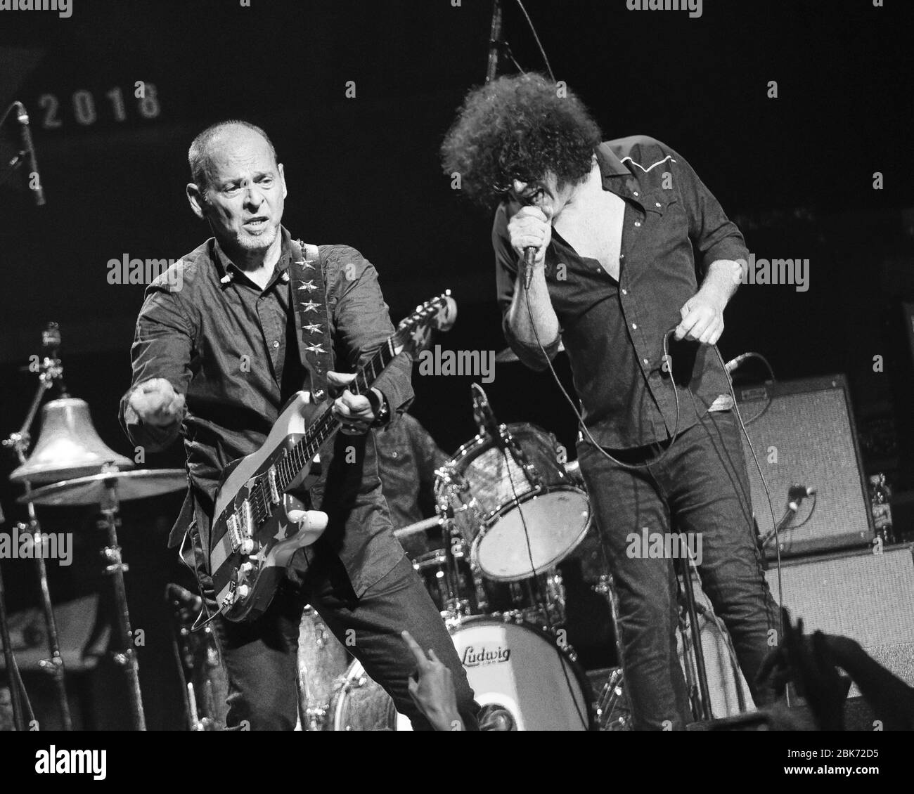SEPTEMBER 07: Wayne Kramer (MC5) and Marcus Durant (Zen Guerrilla ...