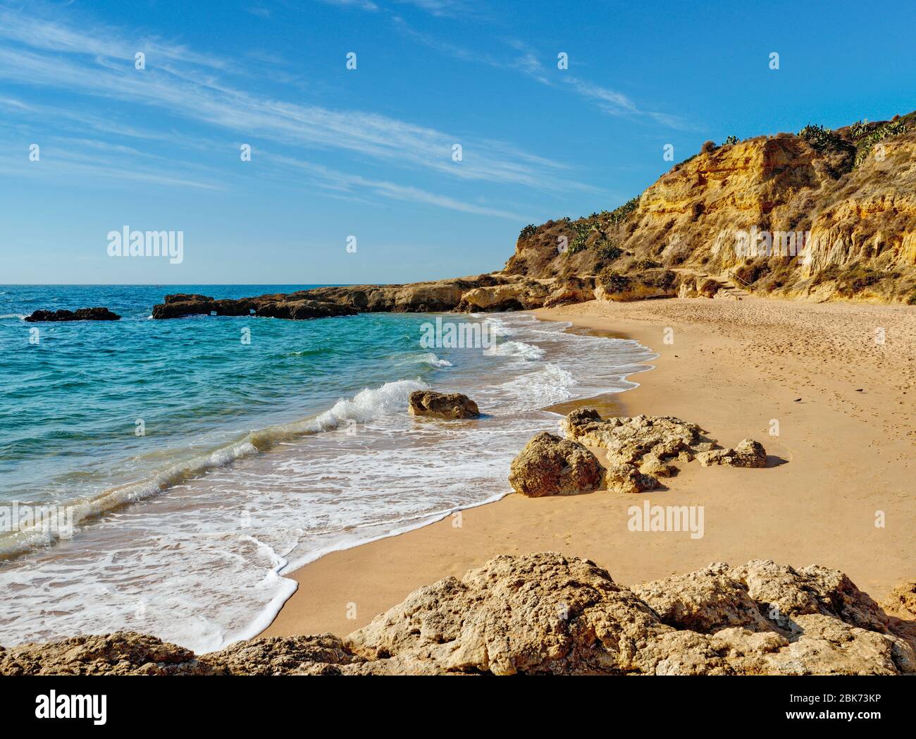 Praia dos Aveiros, Albufeira, Algarve Stock Photo - Alamy