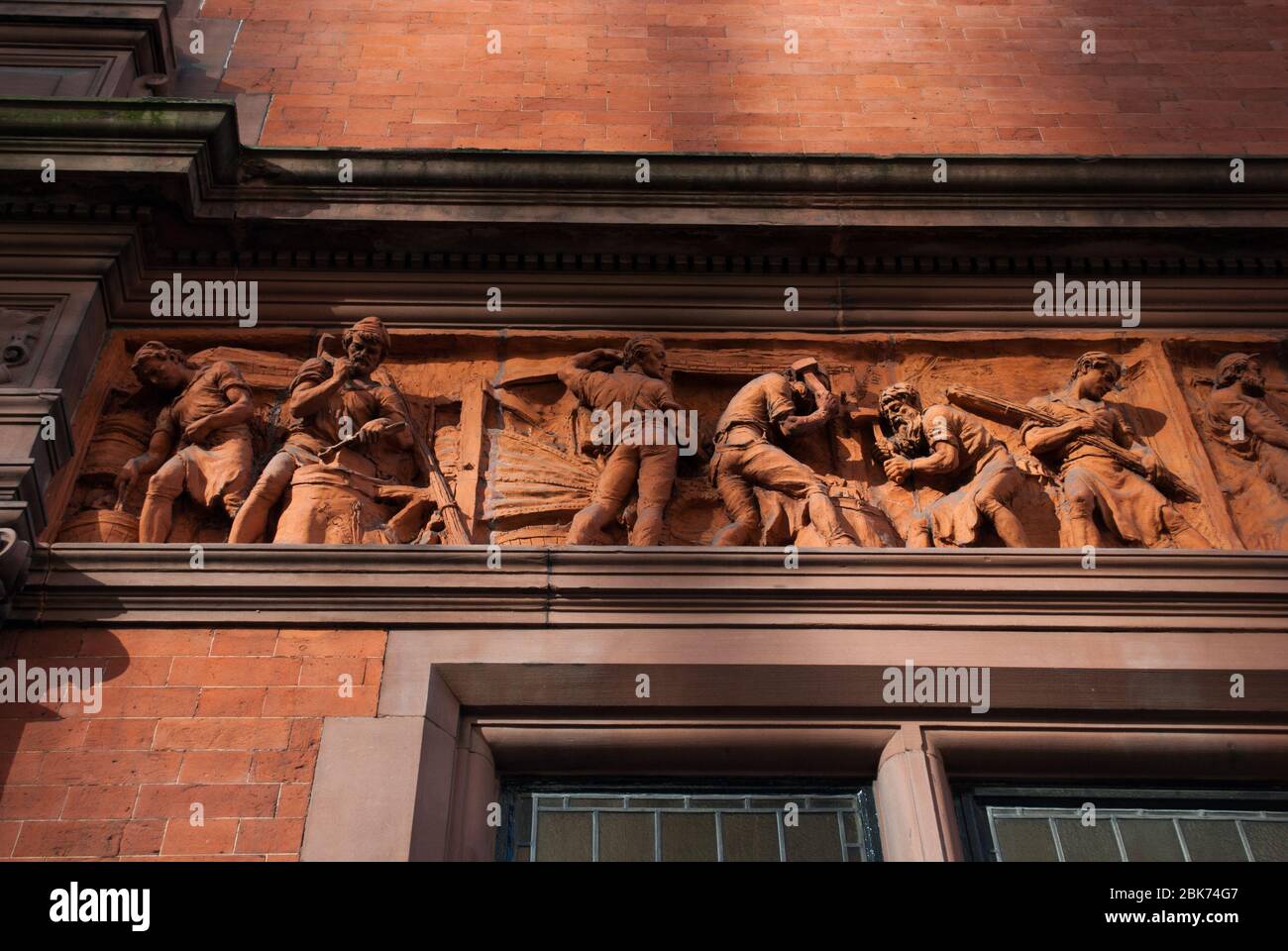 Frieze Red Brick Architecture Victorian Ornamental Classical ...