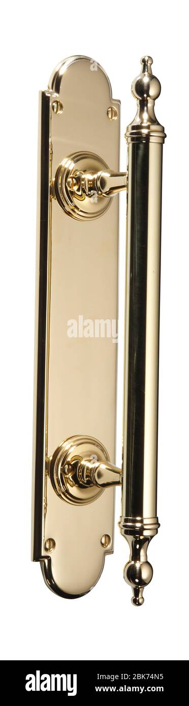Brass fittings and ironmongery Stock Photo - Alamy