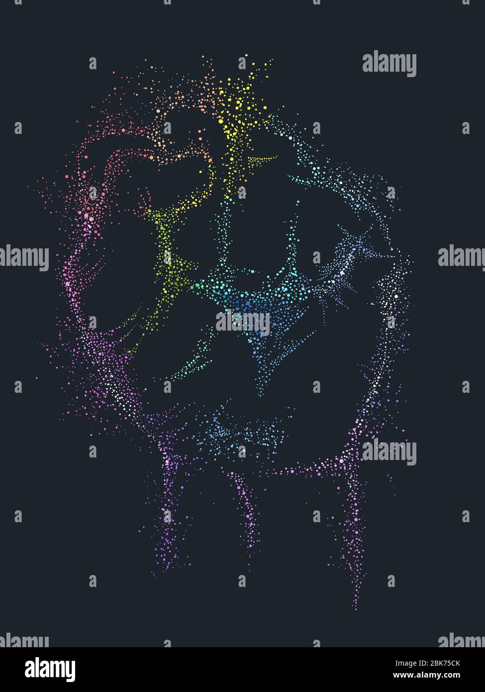 Art technique pointillism hi-res stock photography and images - Alamy