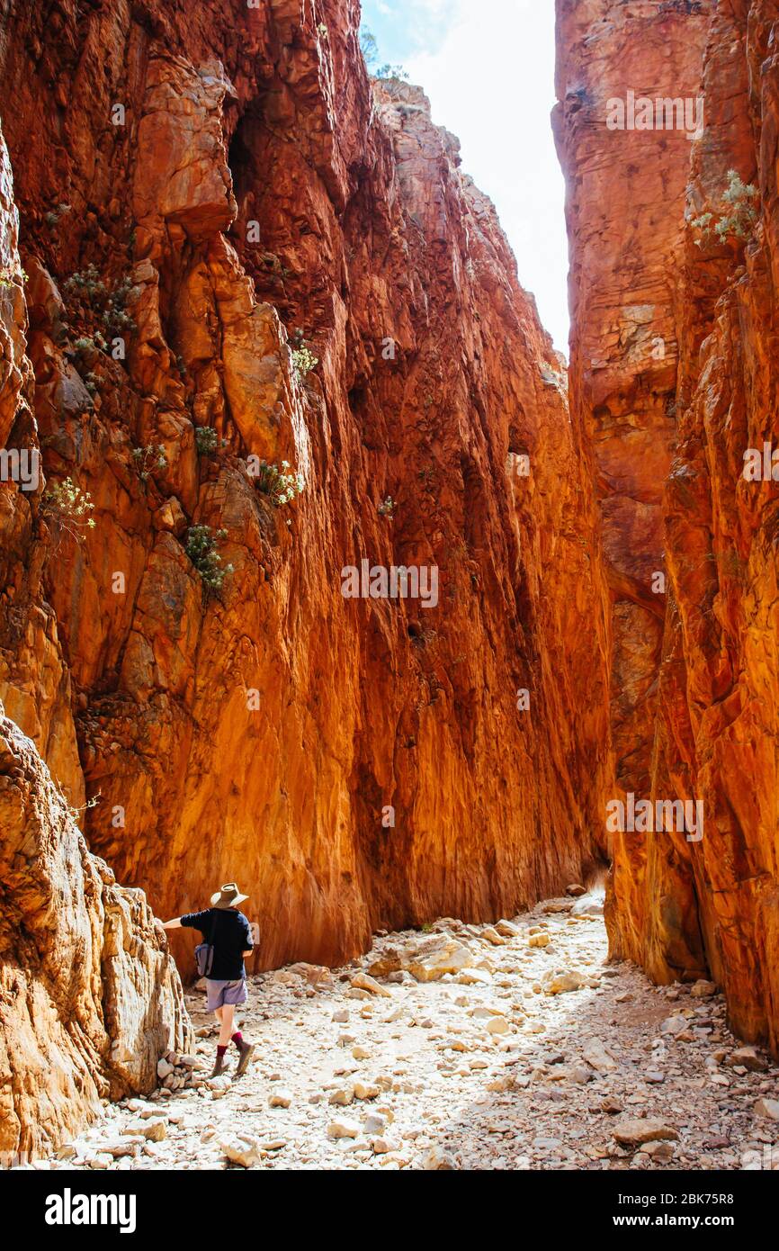 Standley Chasm near Alice Springs in Australia Stock Photo - Alamy