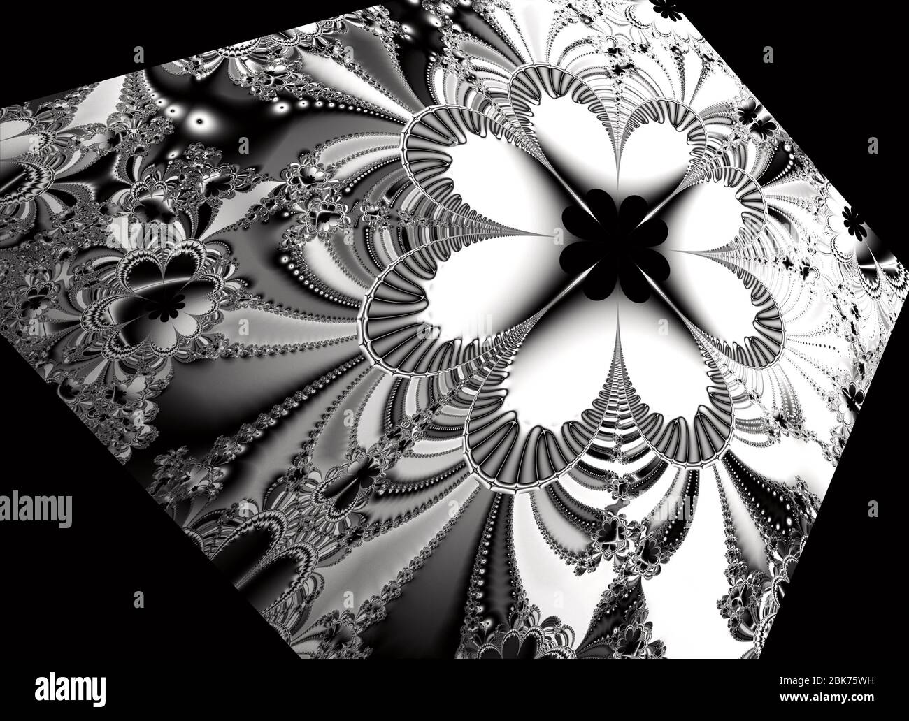 Abstract color dynamic background with lighting effect. Fractal texture ...