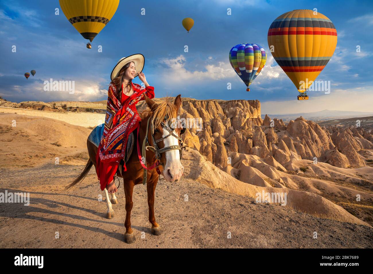 Horseback riding in cappadocia hi-res stock photography and images - Alamy