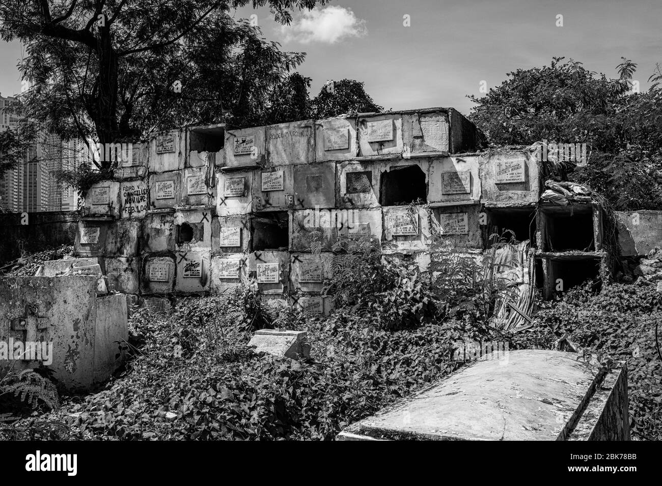 Living inside cemeteries, Manila, Philippines Stock Photo - Alamy
