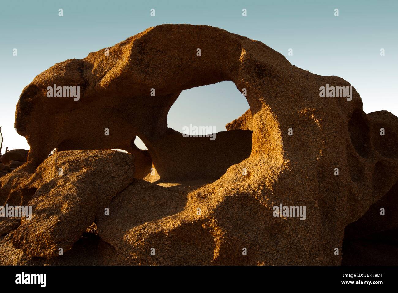 rock formation at sunset namibia Stock Photo - Alamy