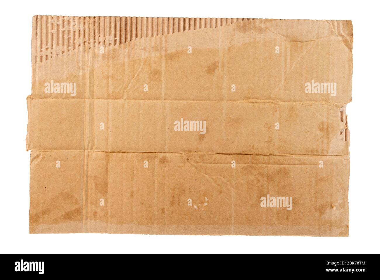 Damaged cardboard box isolated on hi-res stock photography and images ...
