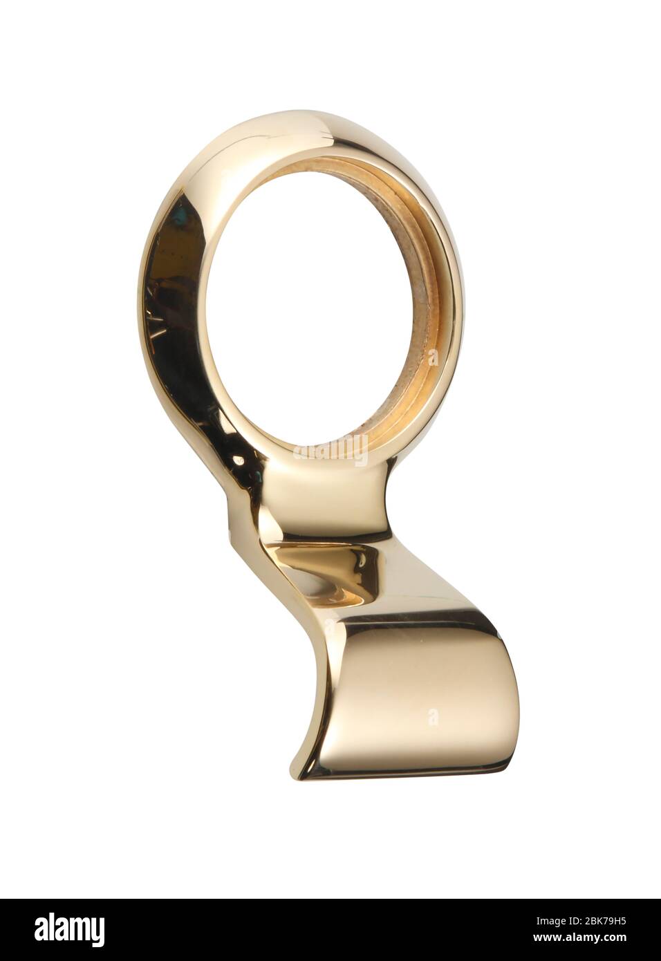 Brass architectural ironmongery Stock Photo - Alamy