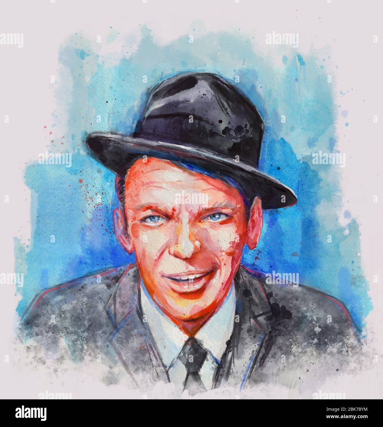 Frank sinatra hat hi-res stock photography and images - Alamy