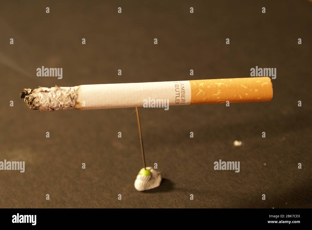 Poisons In Cigarette Smoke High Resolution Stock Photography and Images ...
