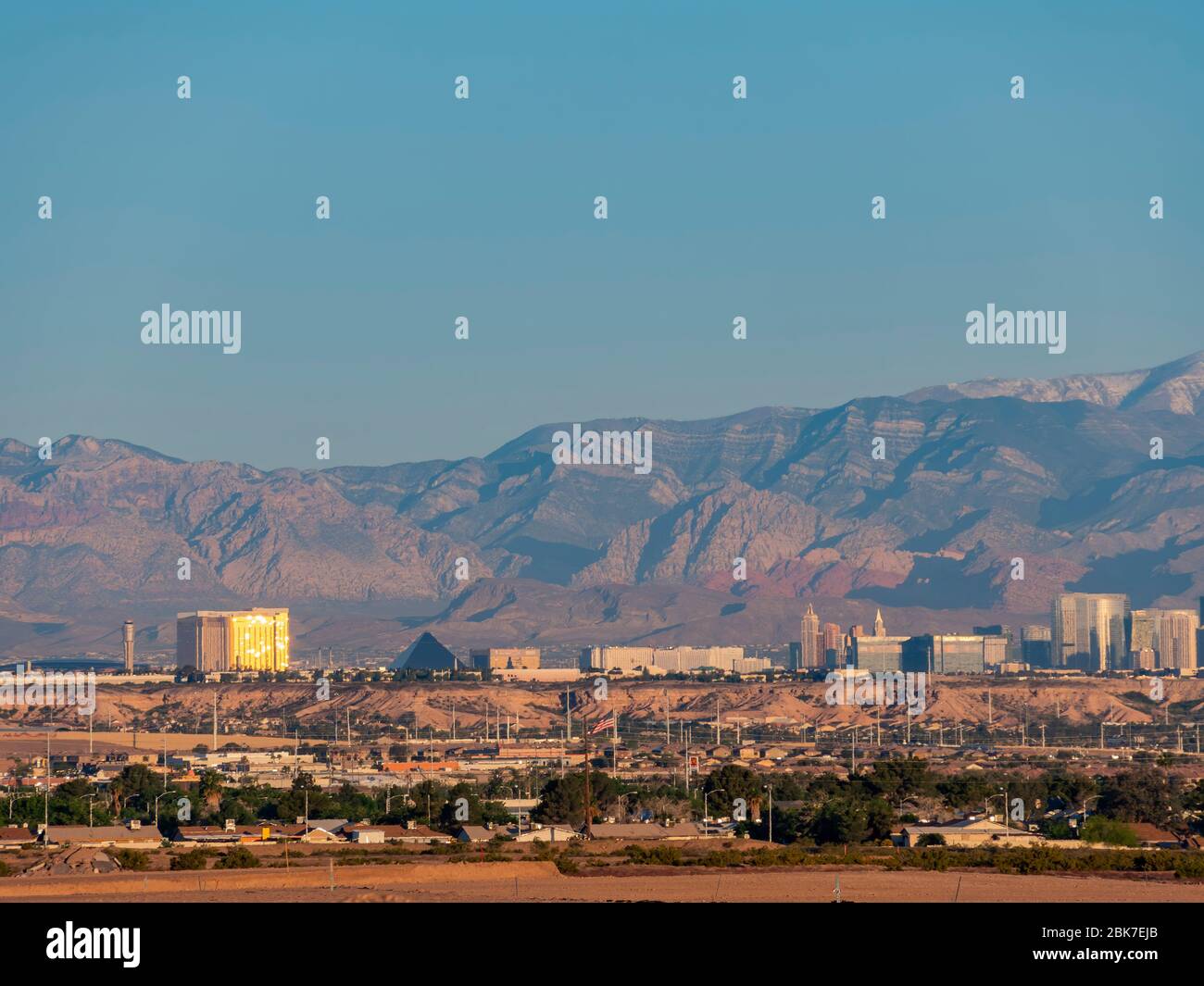 Las vegas architecture sunrise hi-res stock photography and images - Alamy