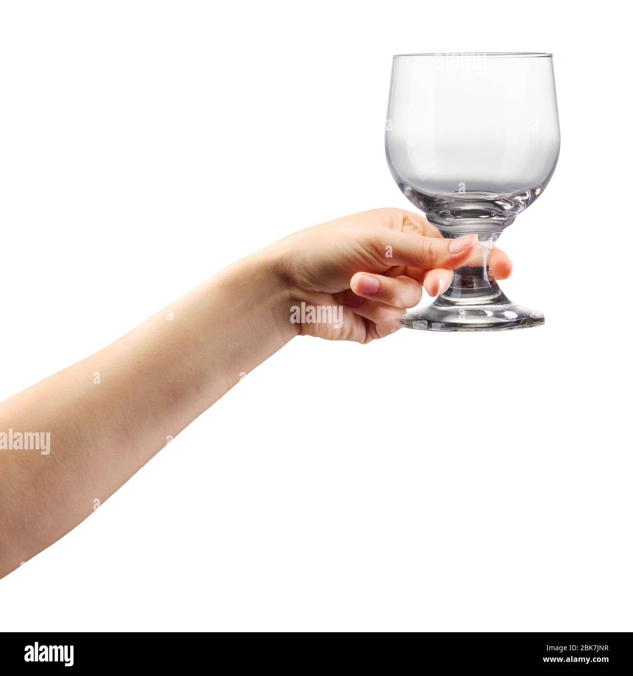 Black woman holding glass of wine Cut Out Stock Images & Pictures - Alamy
