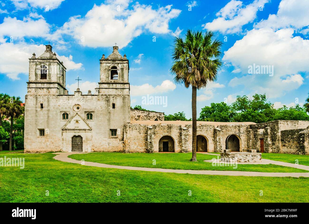 Mission concepcion missions building hi-res stock photography and ...