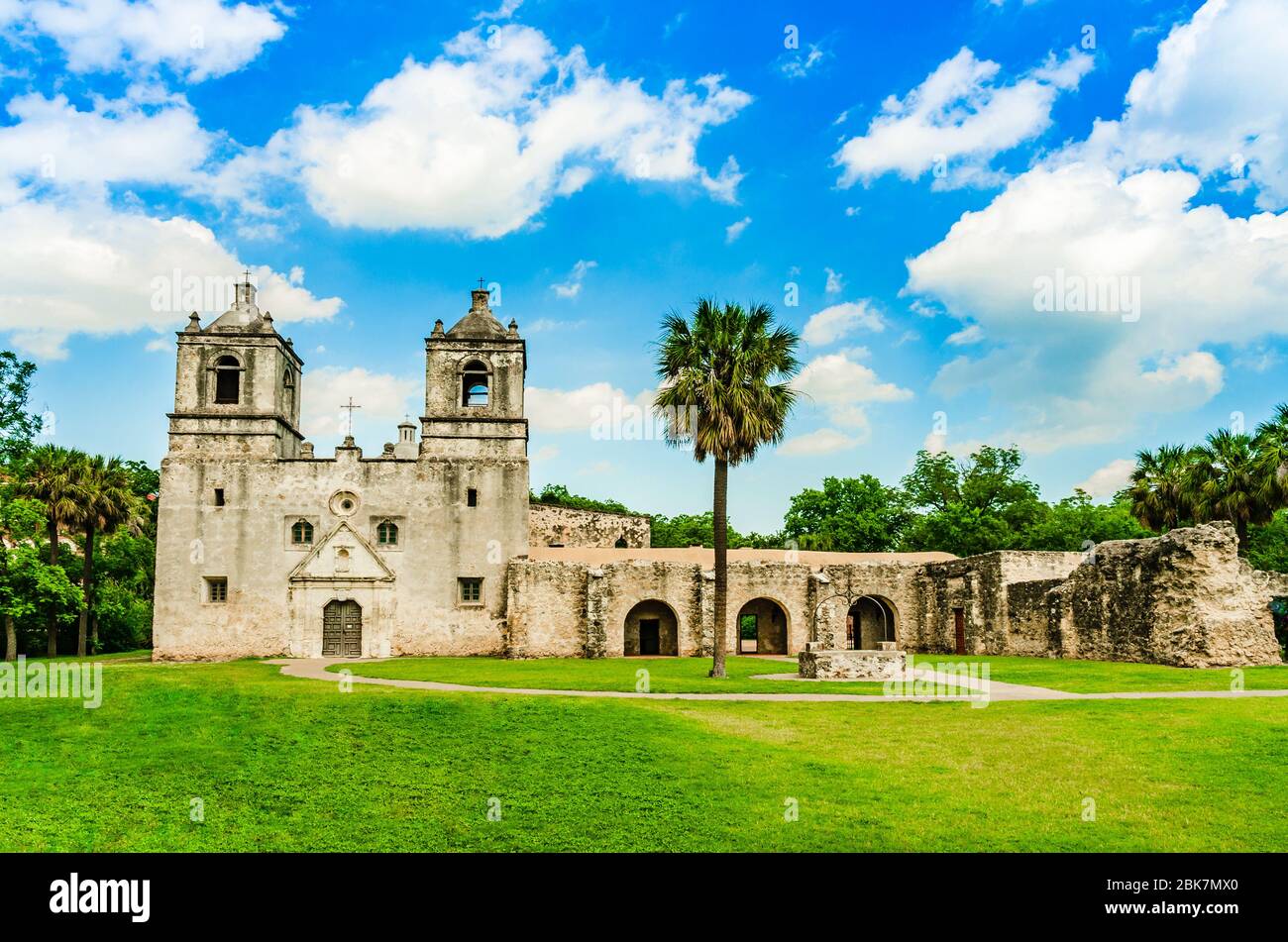 Mission concepcion missions building hi-res stock photography and ...