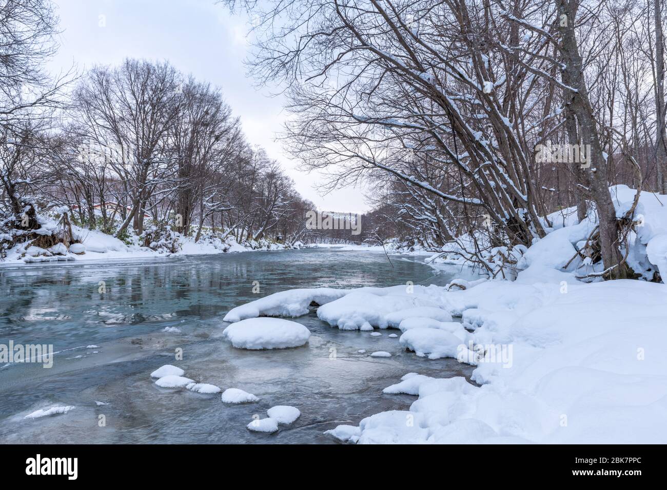 Frozen show covered trees hi-res stock photography and images - Alamy