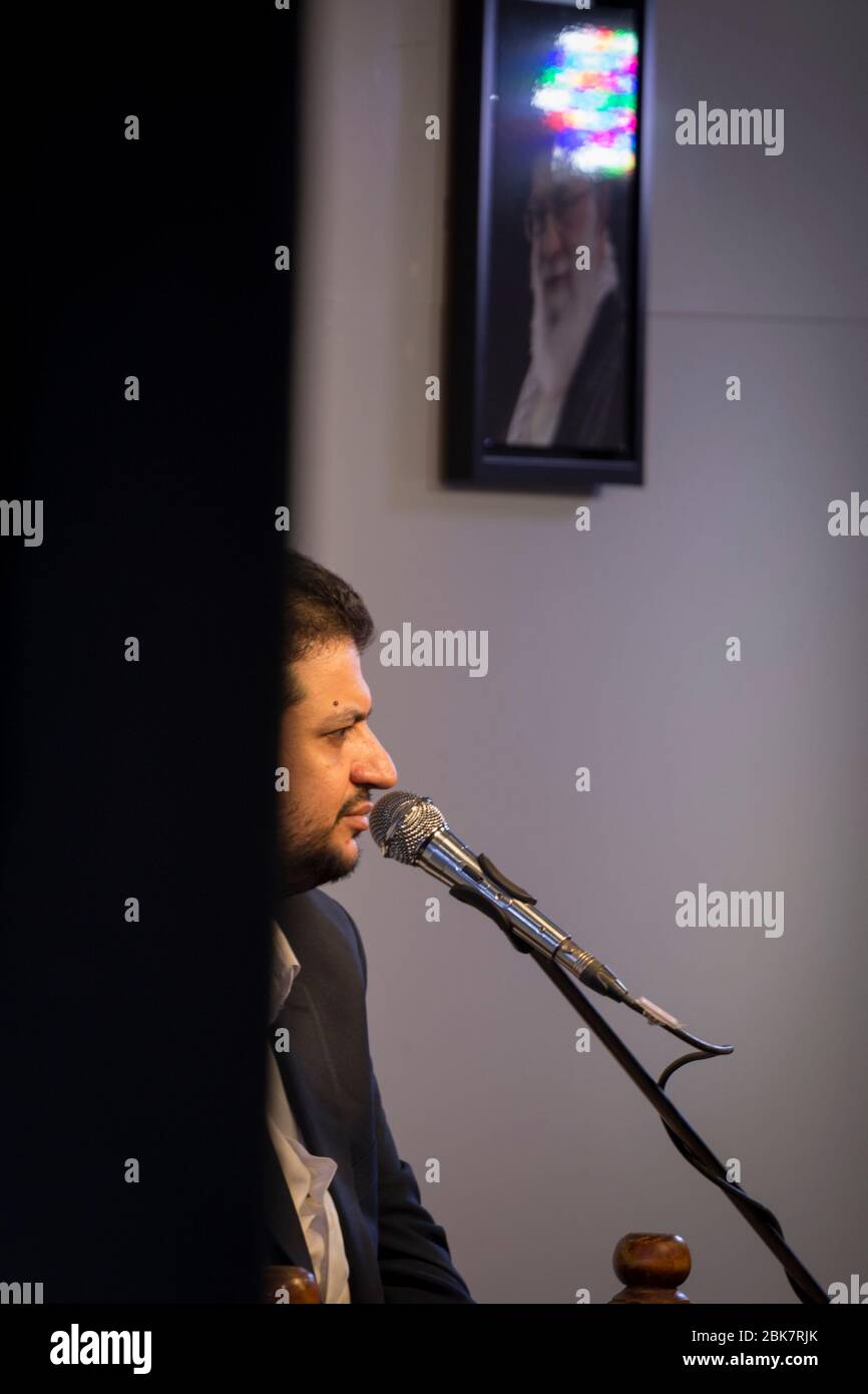 May 1, 2020, Tehran, Iran: Iranian speaker and theorist, ALI AKBAR ...