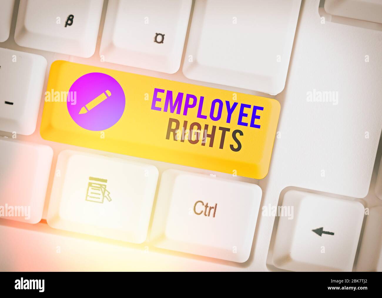 Word writing text Employee Rights. Business photo showcasing All ...