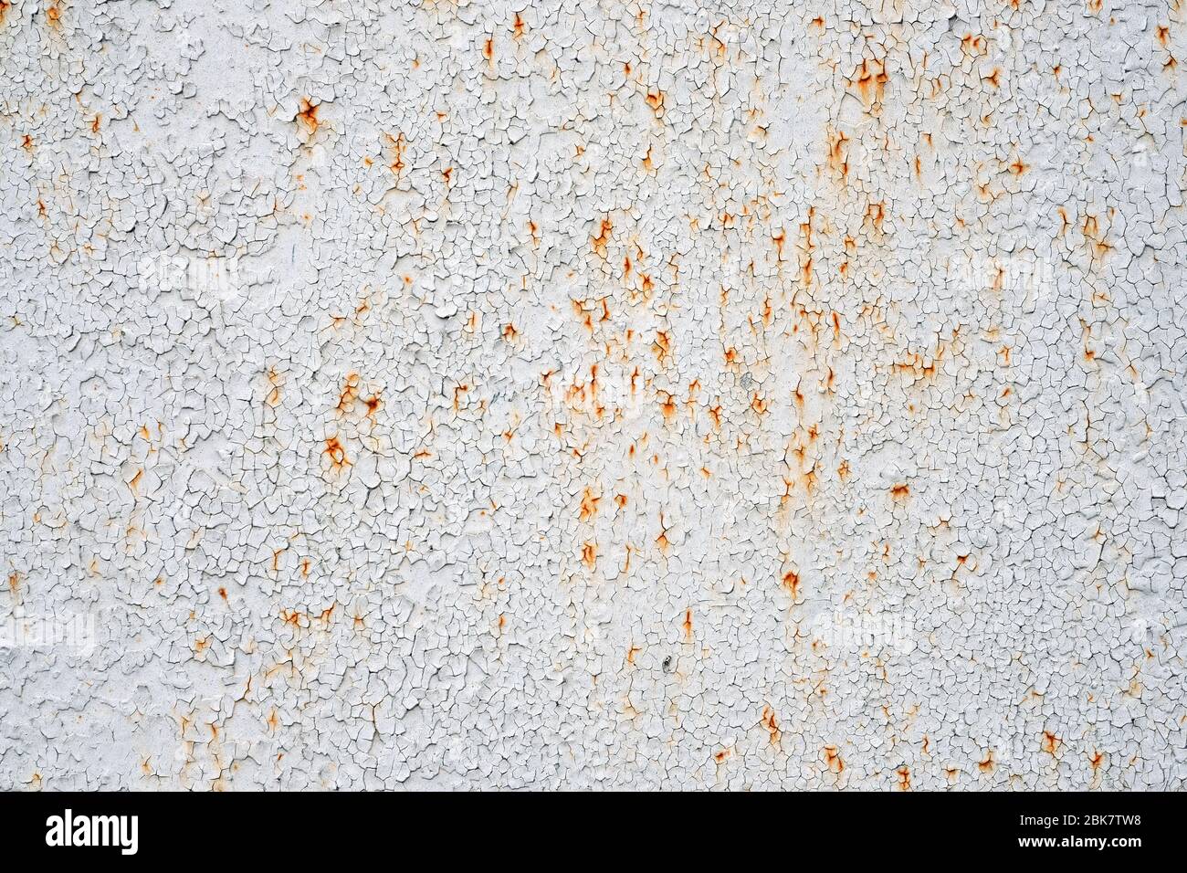 White metal sheet with some rust background. Texture Paint which ...