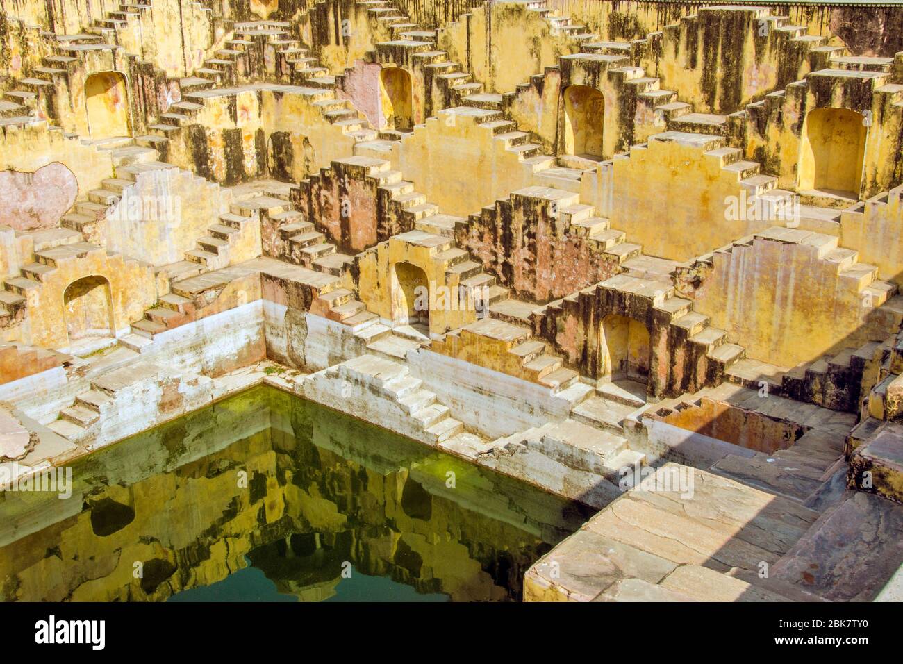 step well or baori Stock Photo - Alamy