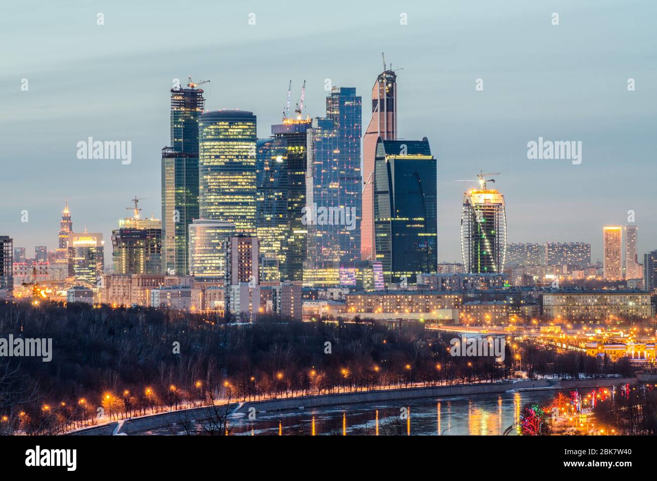Moscow international finance centre hi-res stock photography and images ...