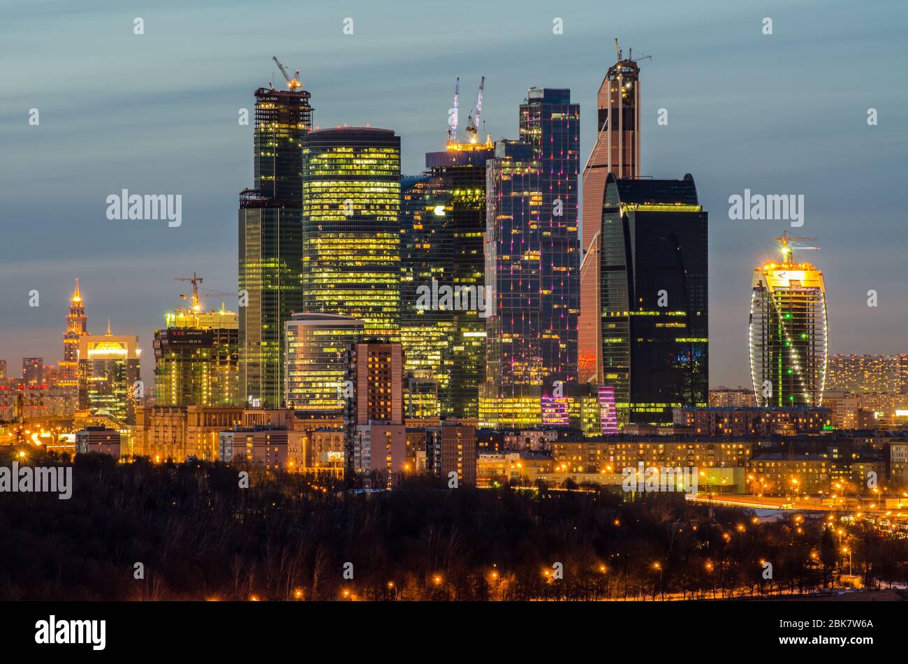 Moscow international finance centre hi-res stock photography and images ...