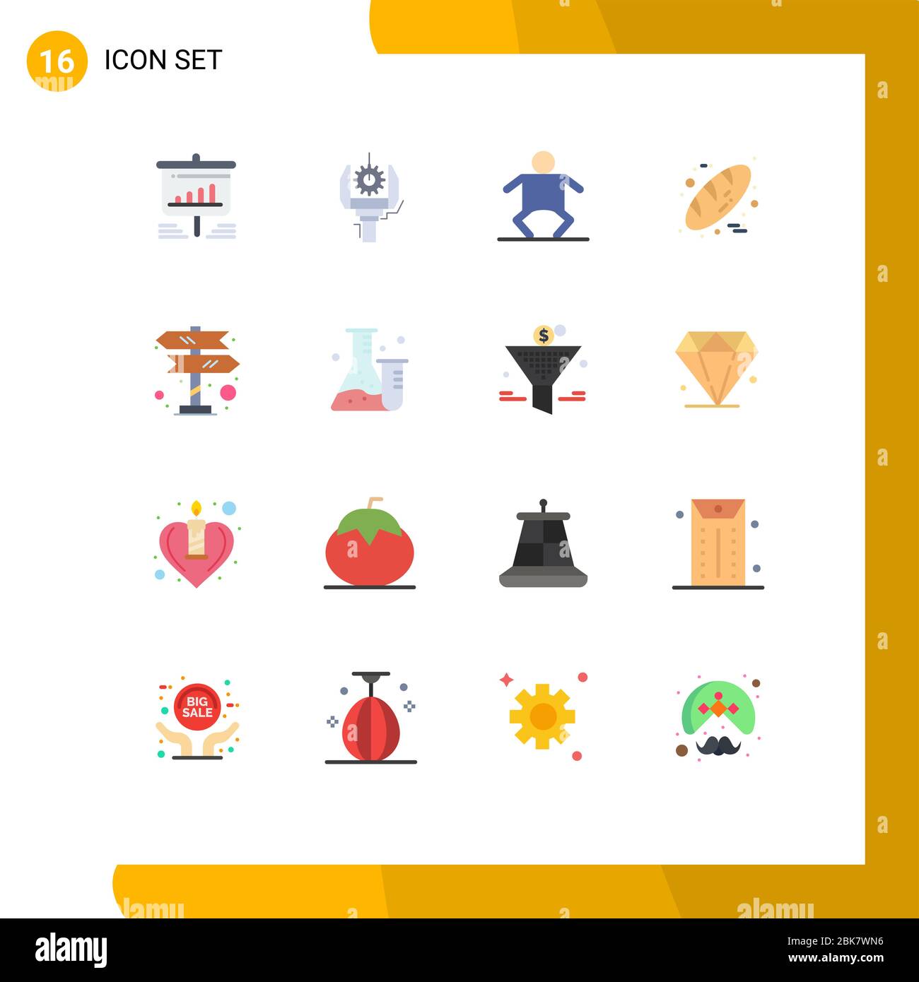 Bread production pack Stock Vector Images - Alamy