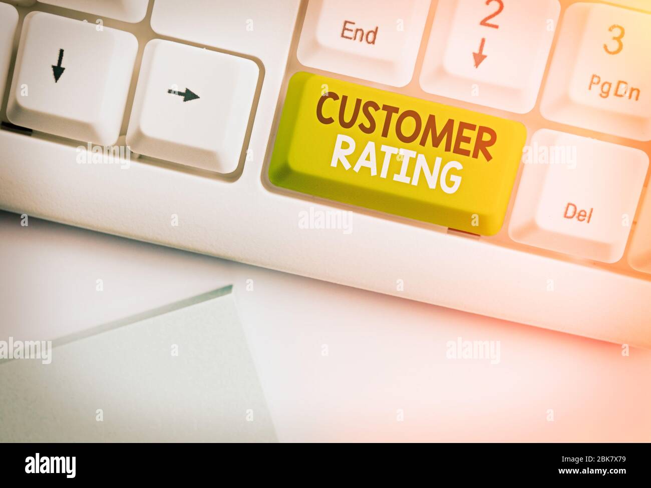 Text Sign Showing Customer Rating Business Photo Text Each Point Of