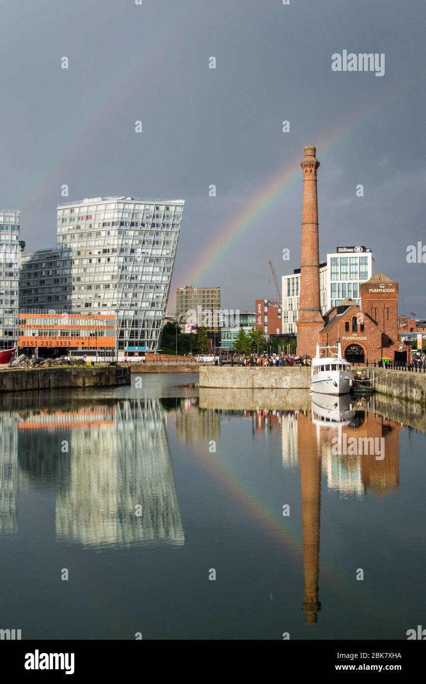 Liverpool rainbow hi-res stock photography and images - Alamy