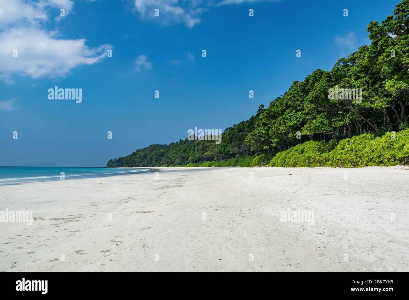 Radhanagar Beach at Havelock Island Stock Photo - Alamy