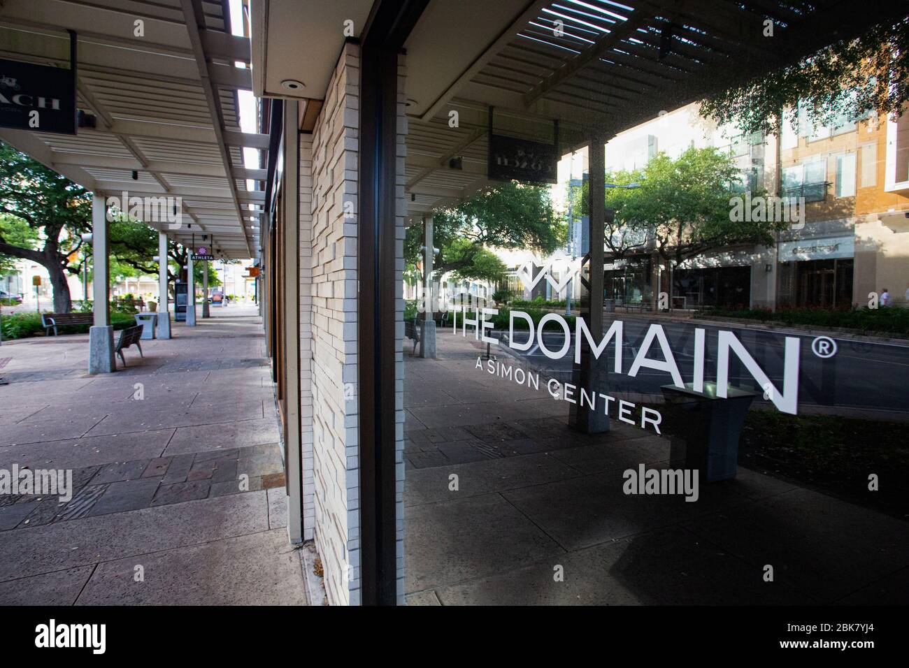 A Simon Mall Property During the 2020 Pandemic Stock Photo - Alamy