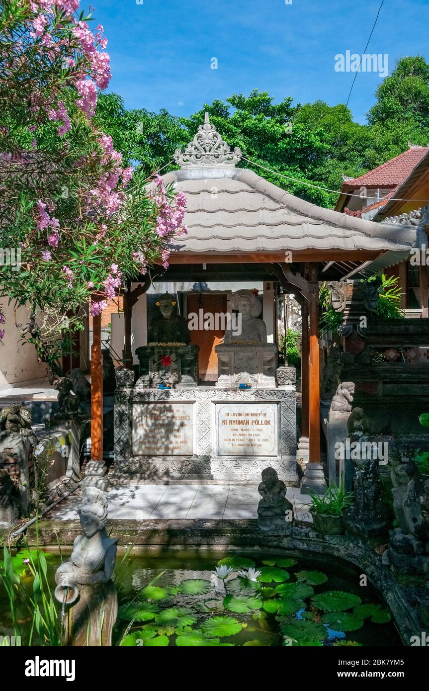 Shrine to Adrien-Jean Le Mayeur and his wife Ni Pollok at the Le Mayeur ...