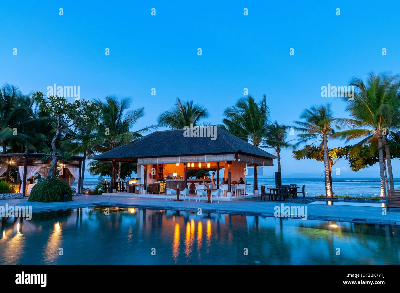 Swimming pool at The Bali Khama Beach Resort and Spa Tanjung Benoa Bali ...