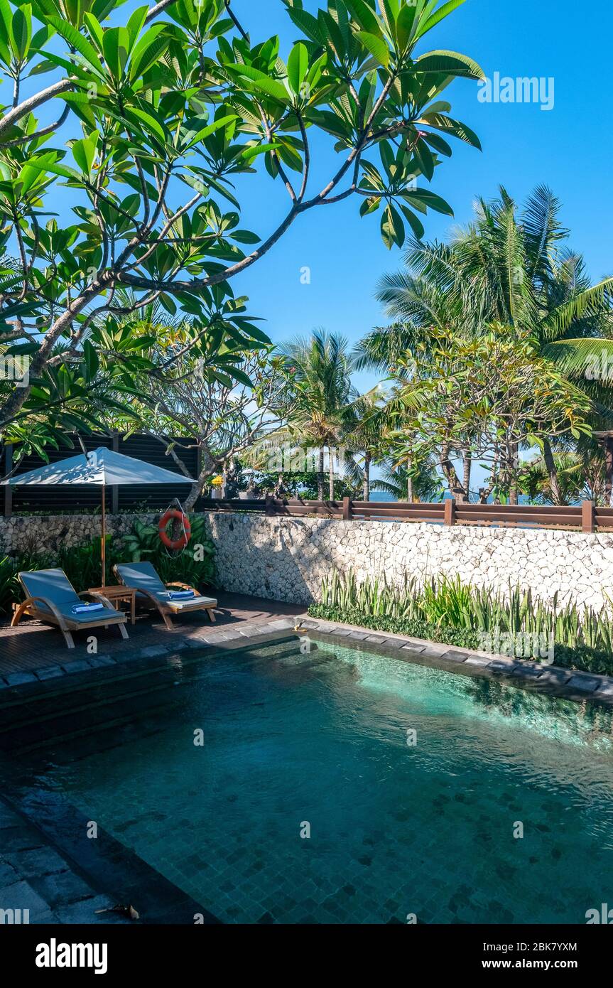 The Bali Khama Beach Resort and Spa Tanjung Benoa Bali Indonesia Stock ...