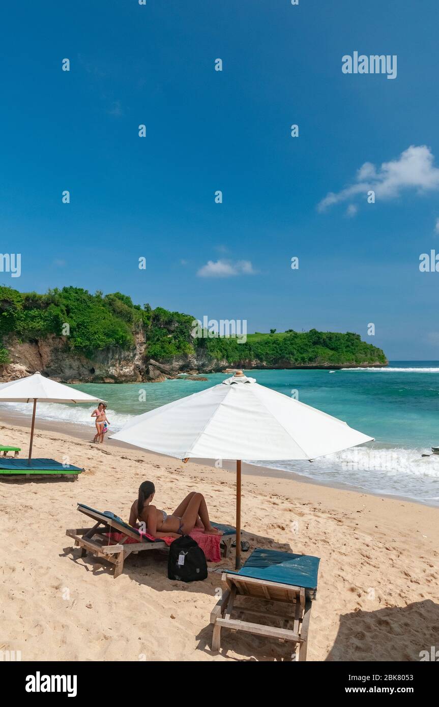 Surf shack on Balangan Beach Bali Indonesia Stock Photo - Alamy