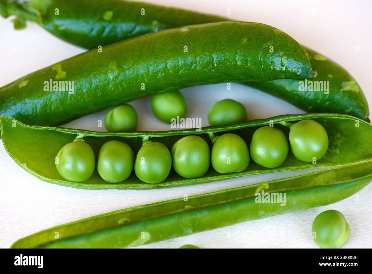 Green Peas fresh vegetable isolated on white background Stock Photo - Alamy