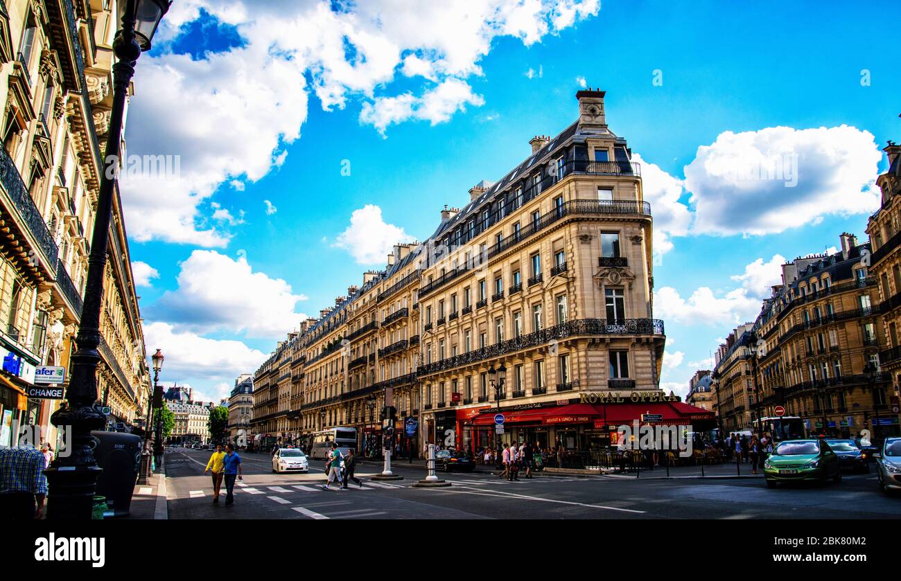 Royal Opera Cafe, Paris, France Stock Photo - Alamy