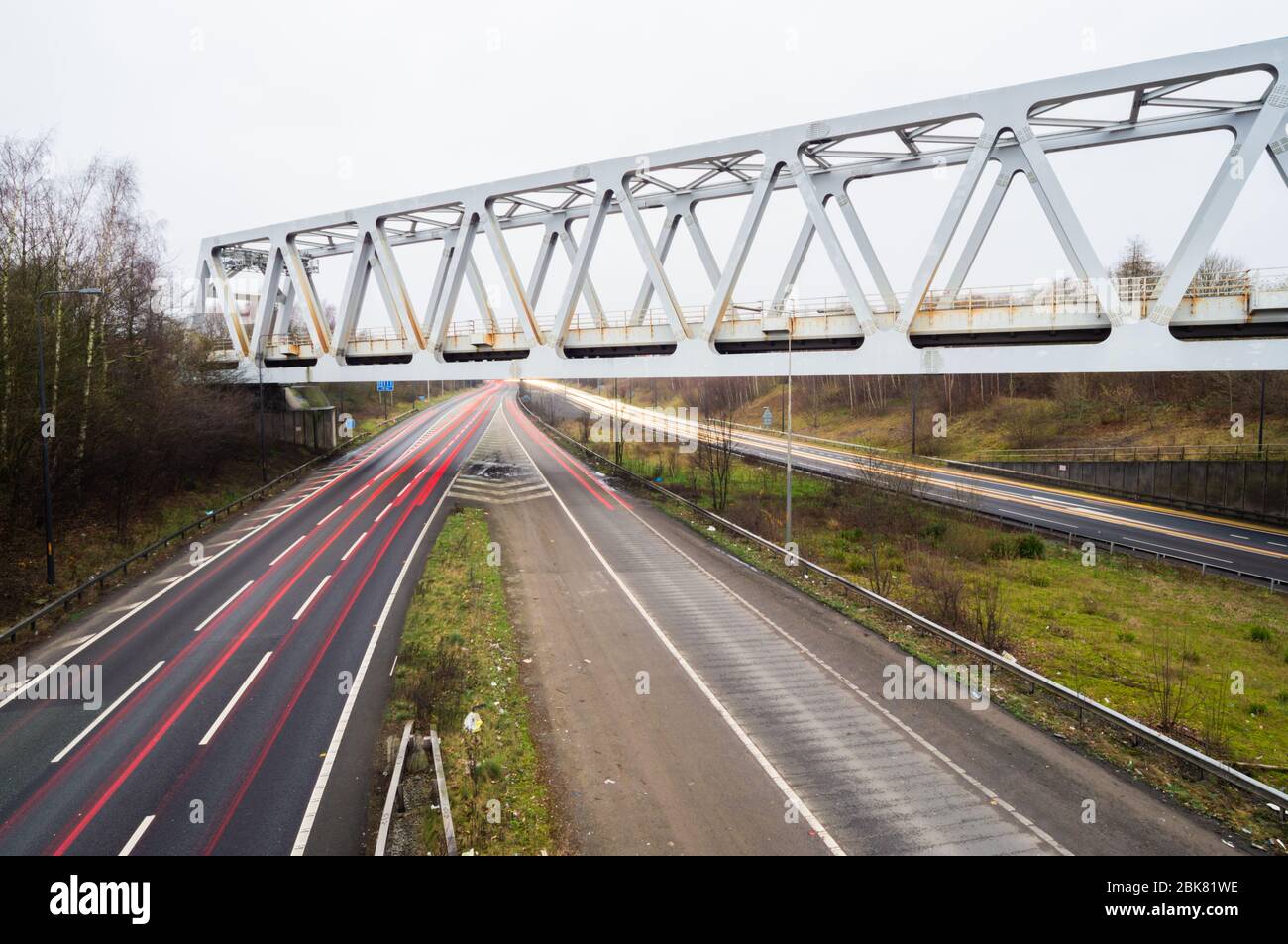 M60 junction 25 hi-res stock photography and images - Alamy