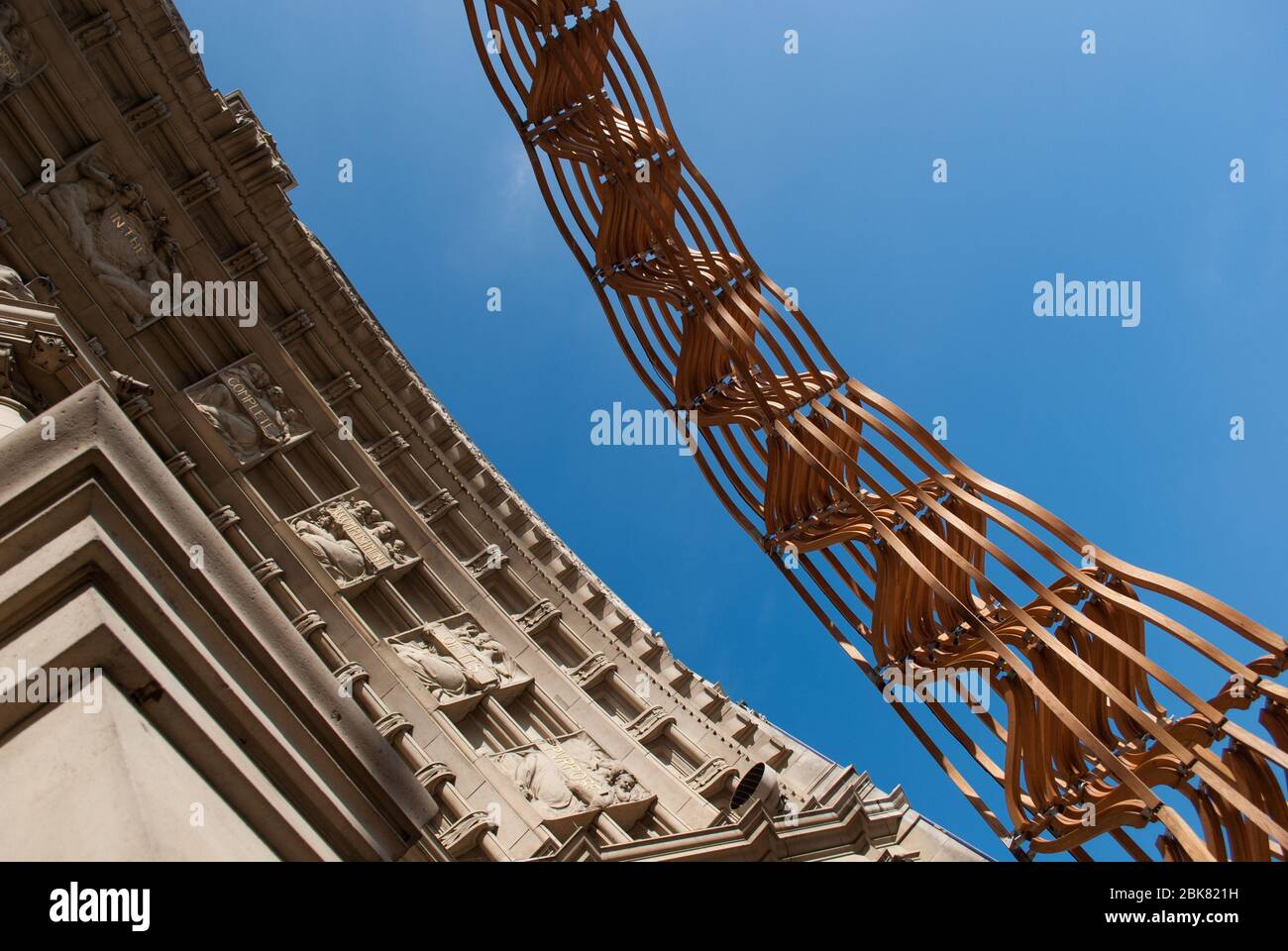 Timber Wave Structure London Festival of Architecture Victoria & Albert ...