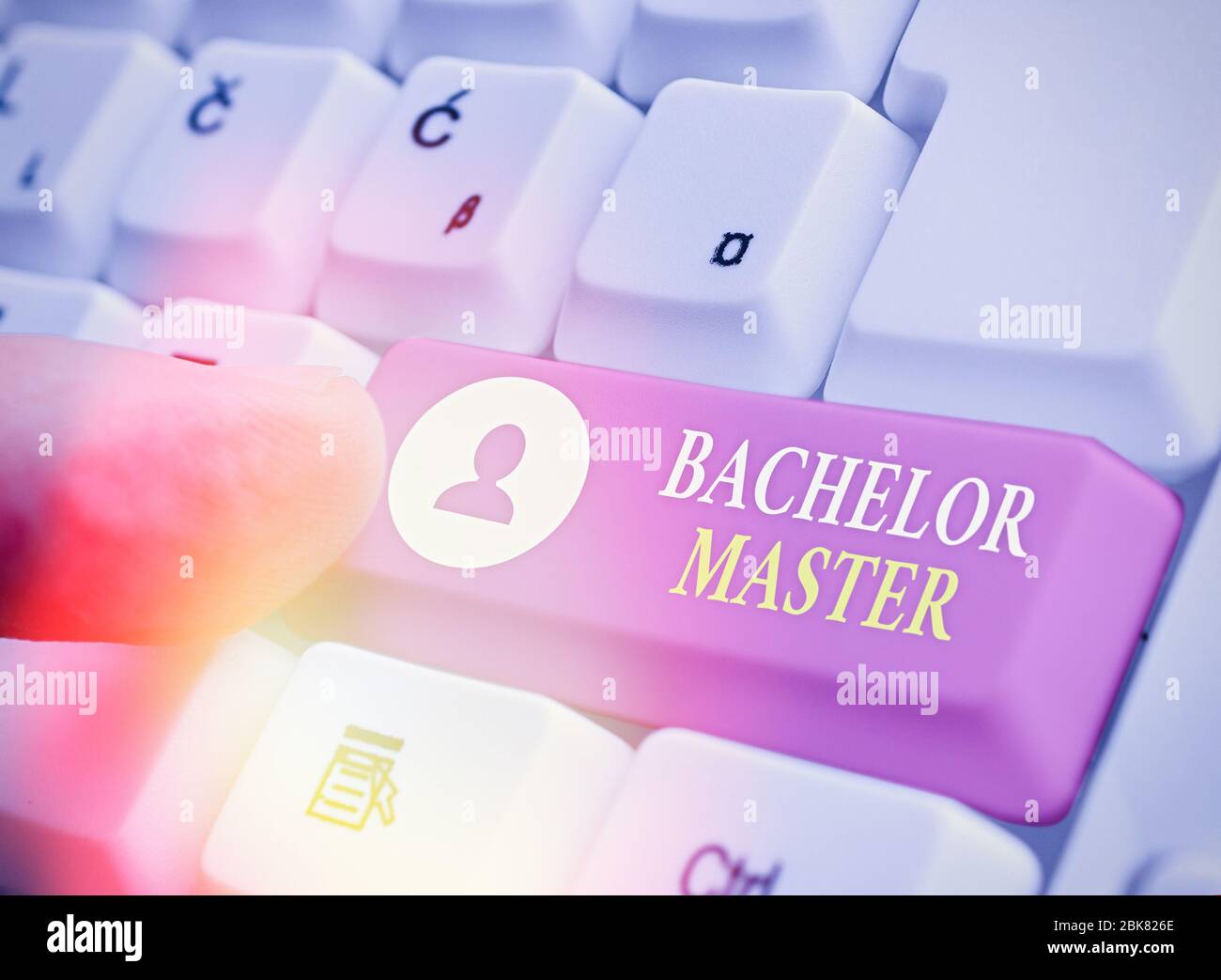 Writing note showing Bachelor Master. Business concept for An advanced ...